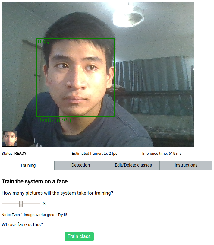 Sentinel - facial recognition system